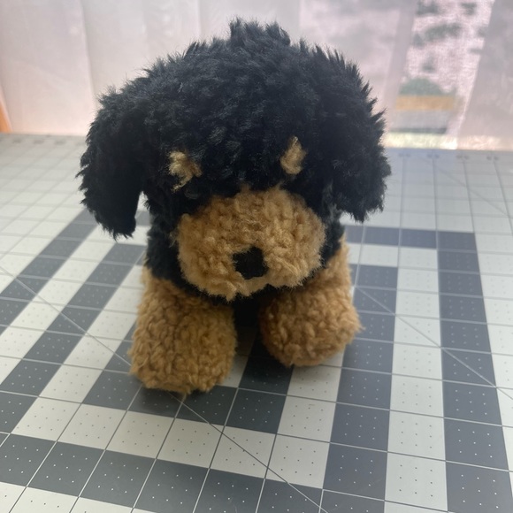 Heritage collection Gunz | Toys | Vintage Blackbrown Rotti Puppy Plush ...